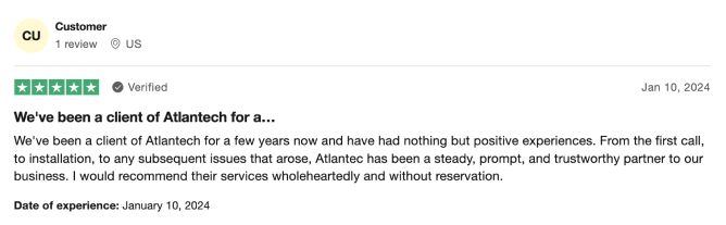 About Us | Atlantech Online Company Profile